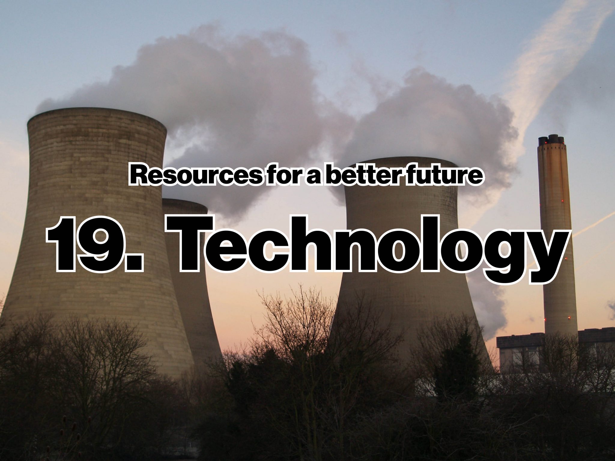 Resources for a better future - Uneven Earth